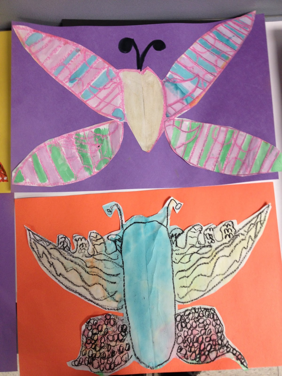 Color Me Michelle: 2nd Grade - Formal Balance/Symmetry Butterflies